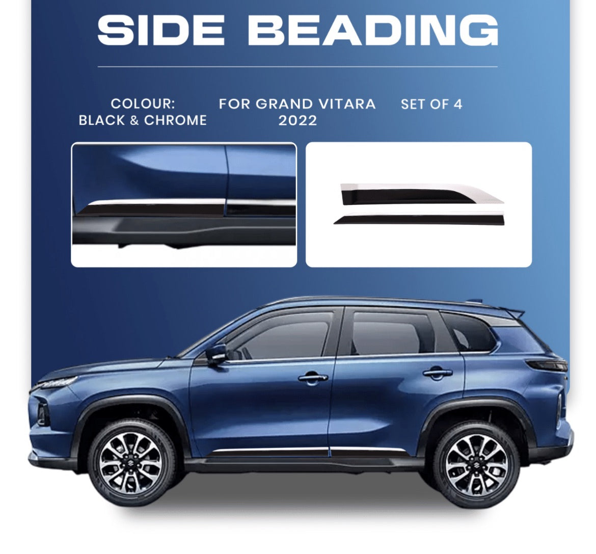 Body Side Moulding Compatible With Maruti Suzuki Grand Vitara 2022 Onw ...