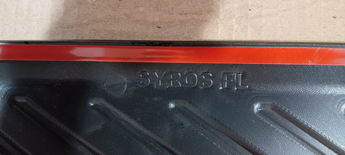 Glossy Black Body Side Cladding Compatible With Kia Syros 2025 Onwards ...