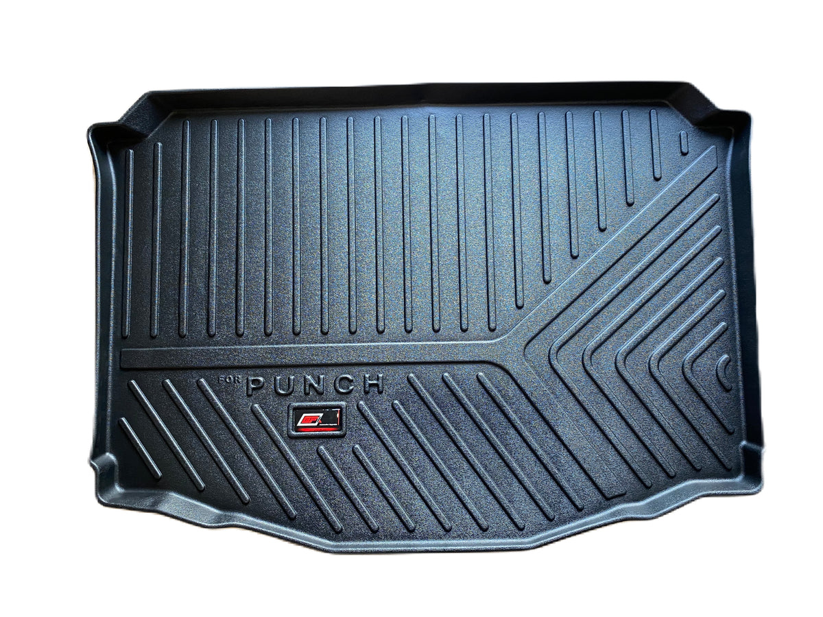 GFX Rear Waterproof Tray Boot Trunk Mat TPV Compatible with Tata Punch ...