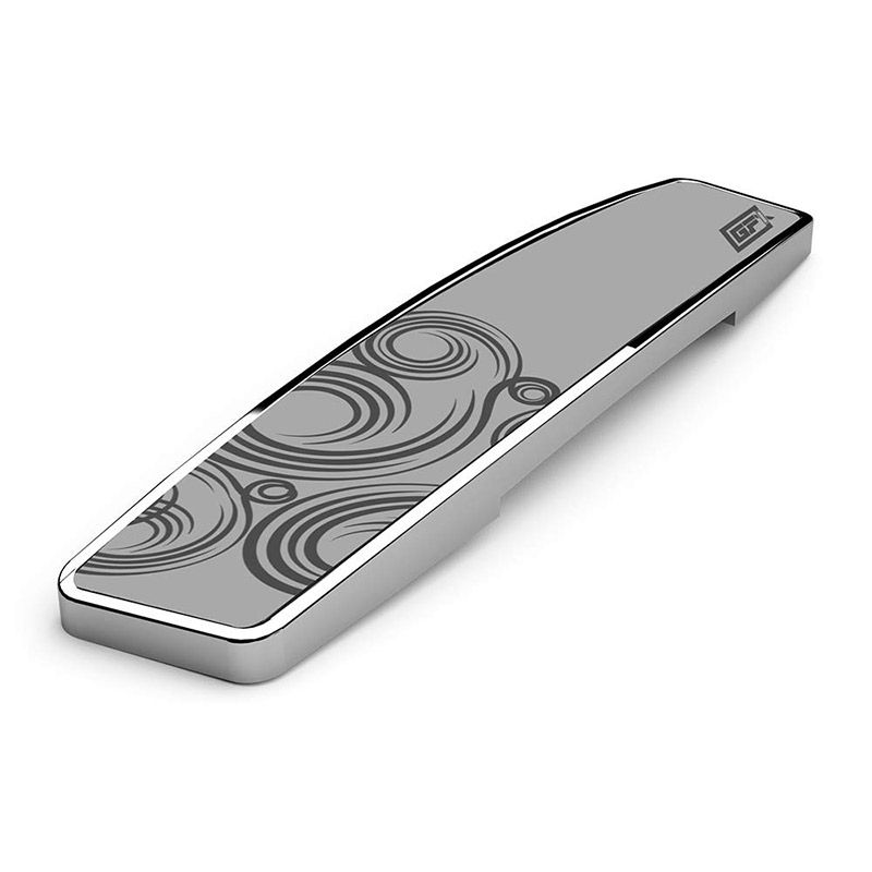 GFX Car Door Edge Guard Scratch Protector (4Pcs) Mercury Ripple Silver ...